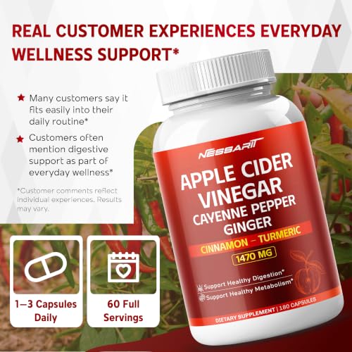 Daily wellness with apple cider vinegar