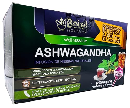 Daily wellness with ashwagandha tea