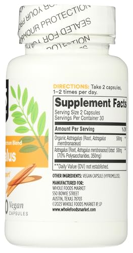 daily wellness with astragalus capsules