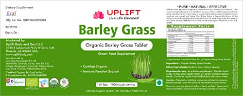 daily wellness with barley grass