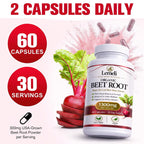 Daily wellness with beetroot capsules