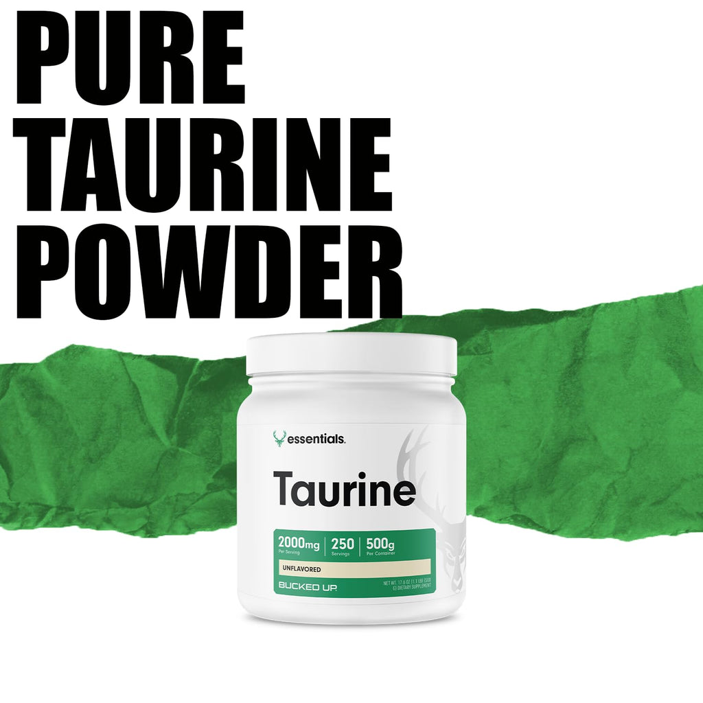 daily wellness with Bucked Up Taurine