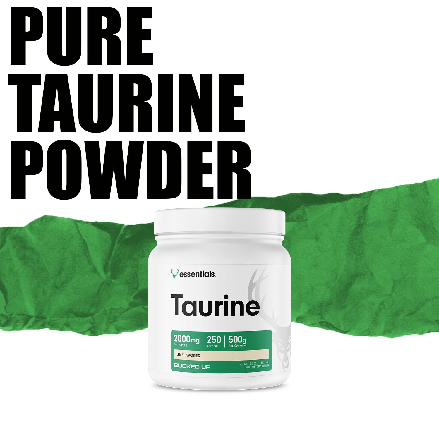 daily wellness with Bucked Up Taurine
