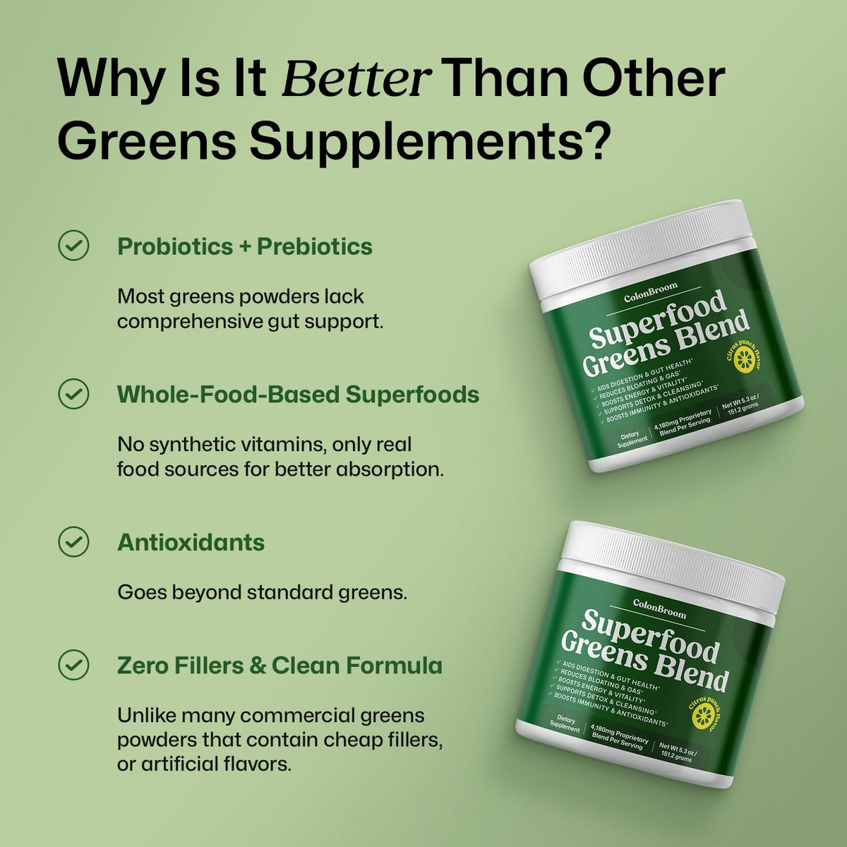 Daily wellness with ColonBroom superfood