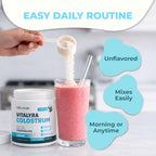 daily wellness with colostrum powder