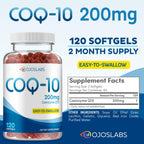 Daily wellness with CoQ10 softgels