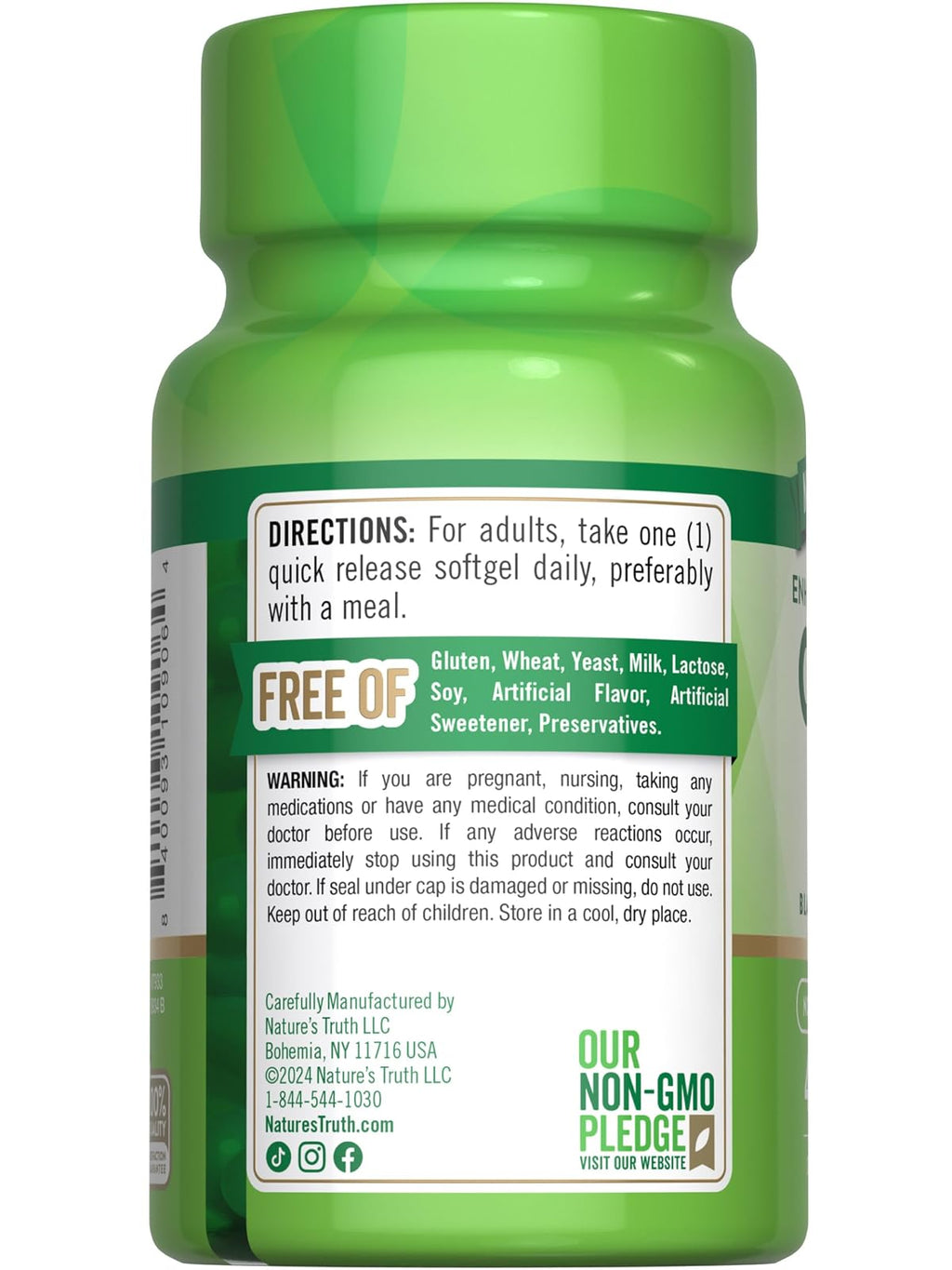 Daily wellness with CoQ10 supplements