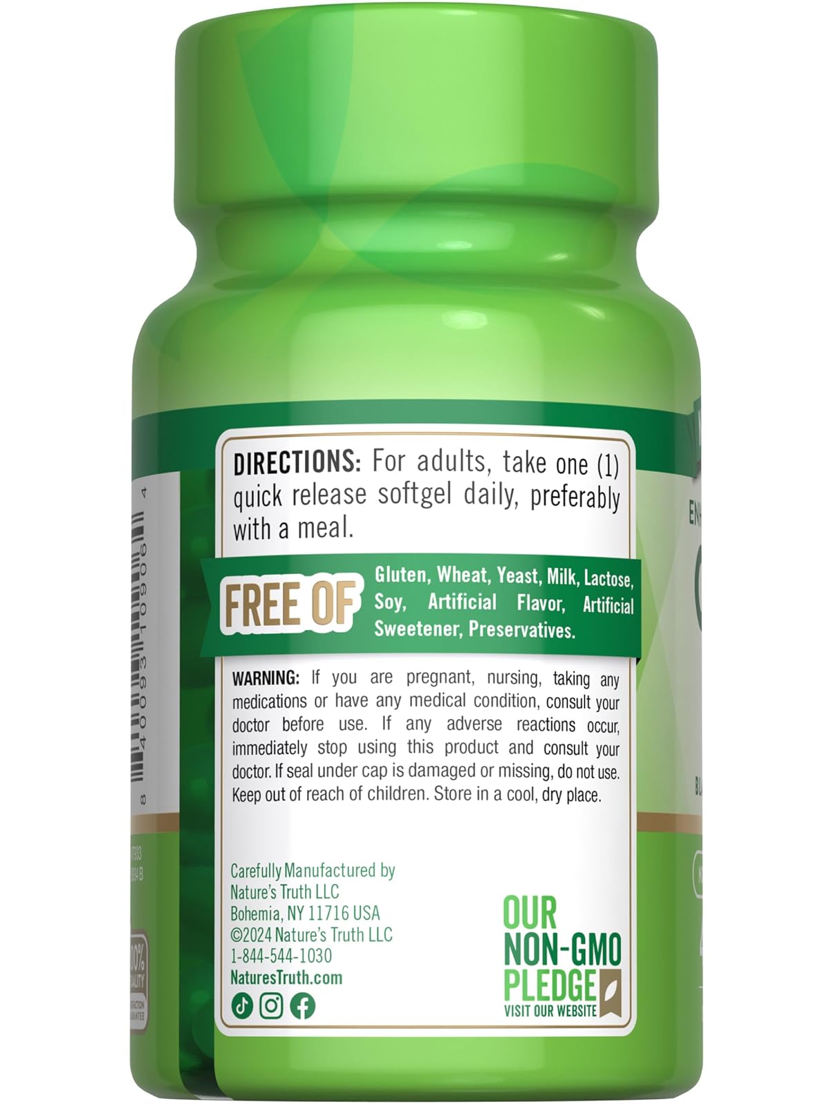 Daily wellness with CoQ10 supplements