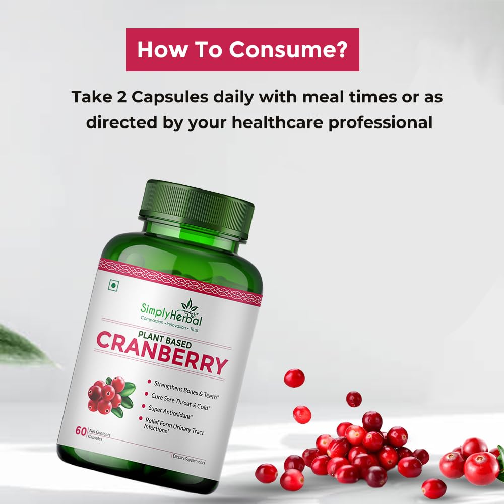 Daily wellness with cranberry extract