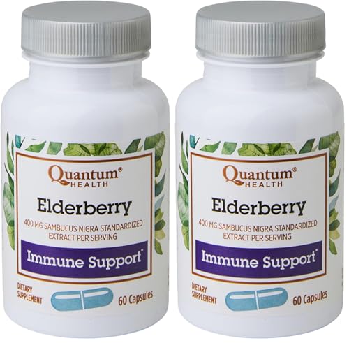 Daily wellness with elderberry supplements