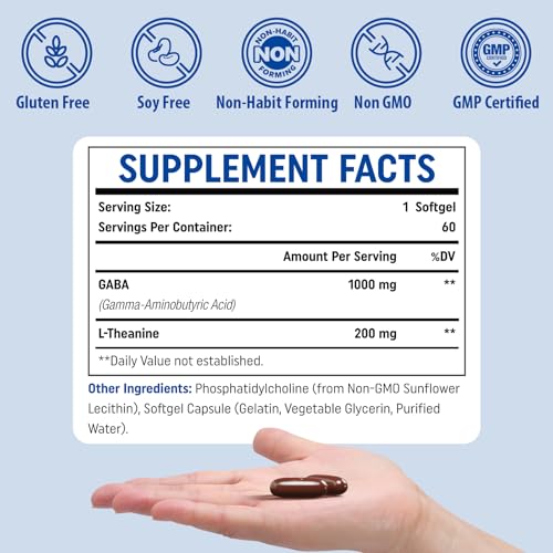 daily wellness with GABA capsules