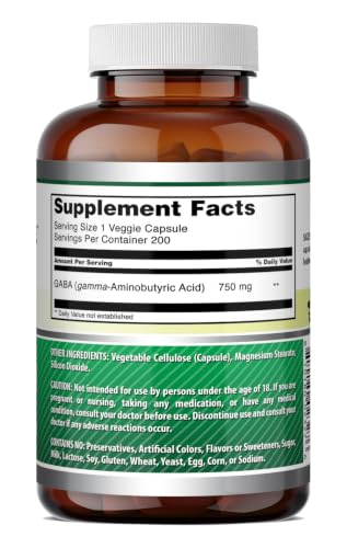 Daily wellness with GABA capsules