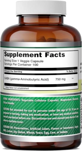 Daily wellness with GABA veggie capsules