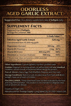daily wellness with garlic supplements