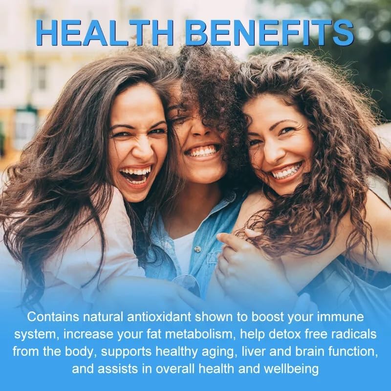Daily wellness with glutathione supplement