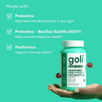 daily wellness with Goli probiotics
