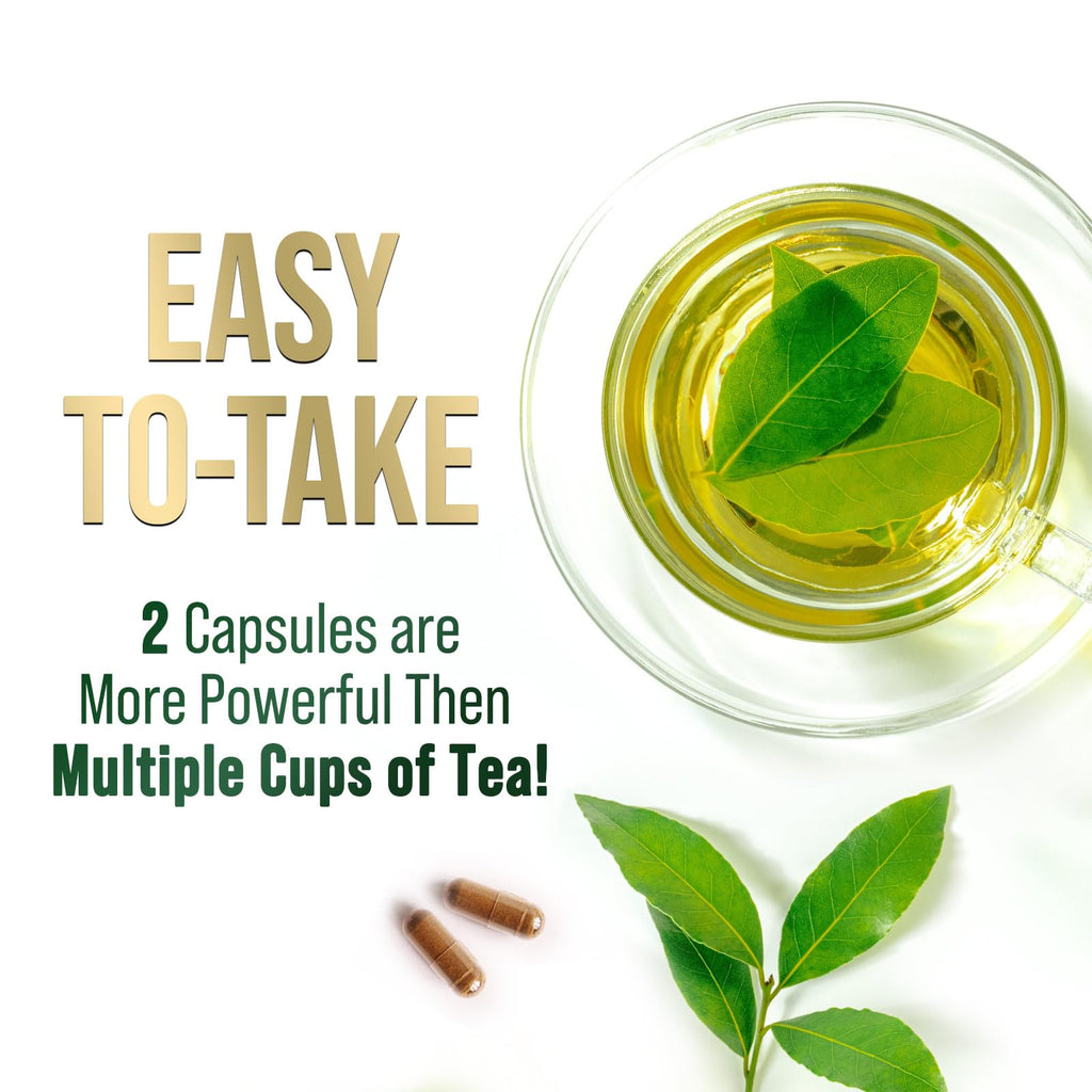 Daily wellness with Green Tea