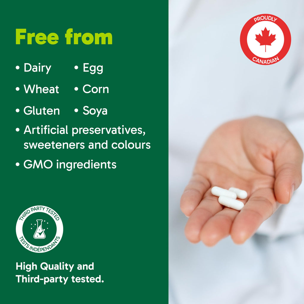 Daily wellness with herbal supplements