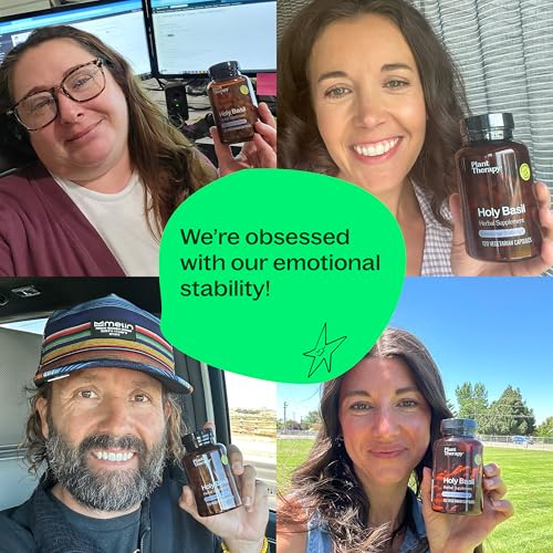 daily wellness with holy basil capsules