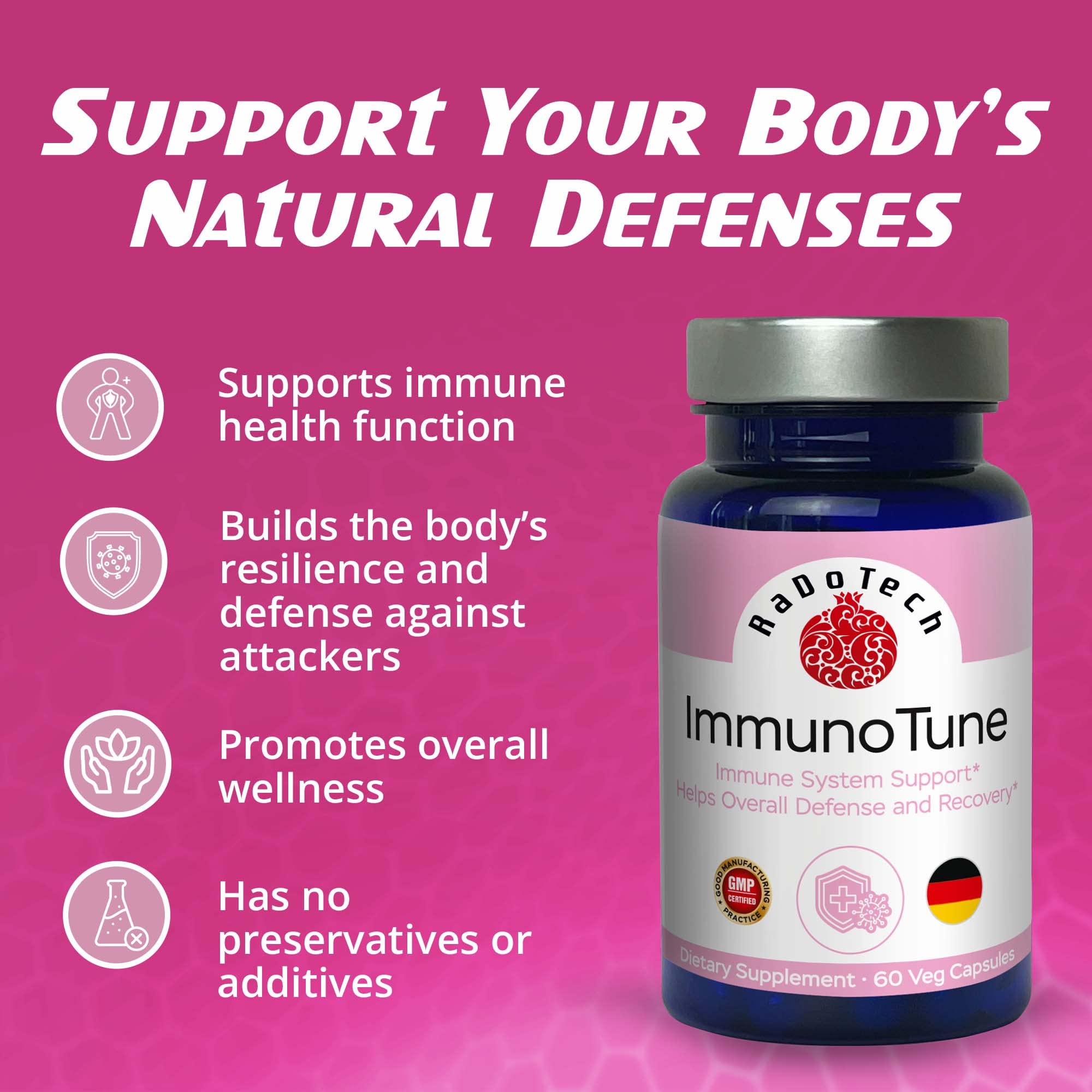 daily wellness with ImmunoTune supplements