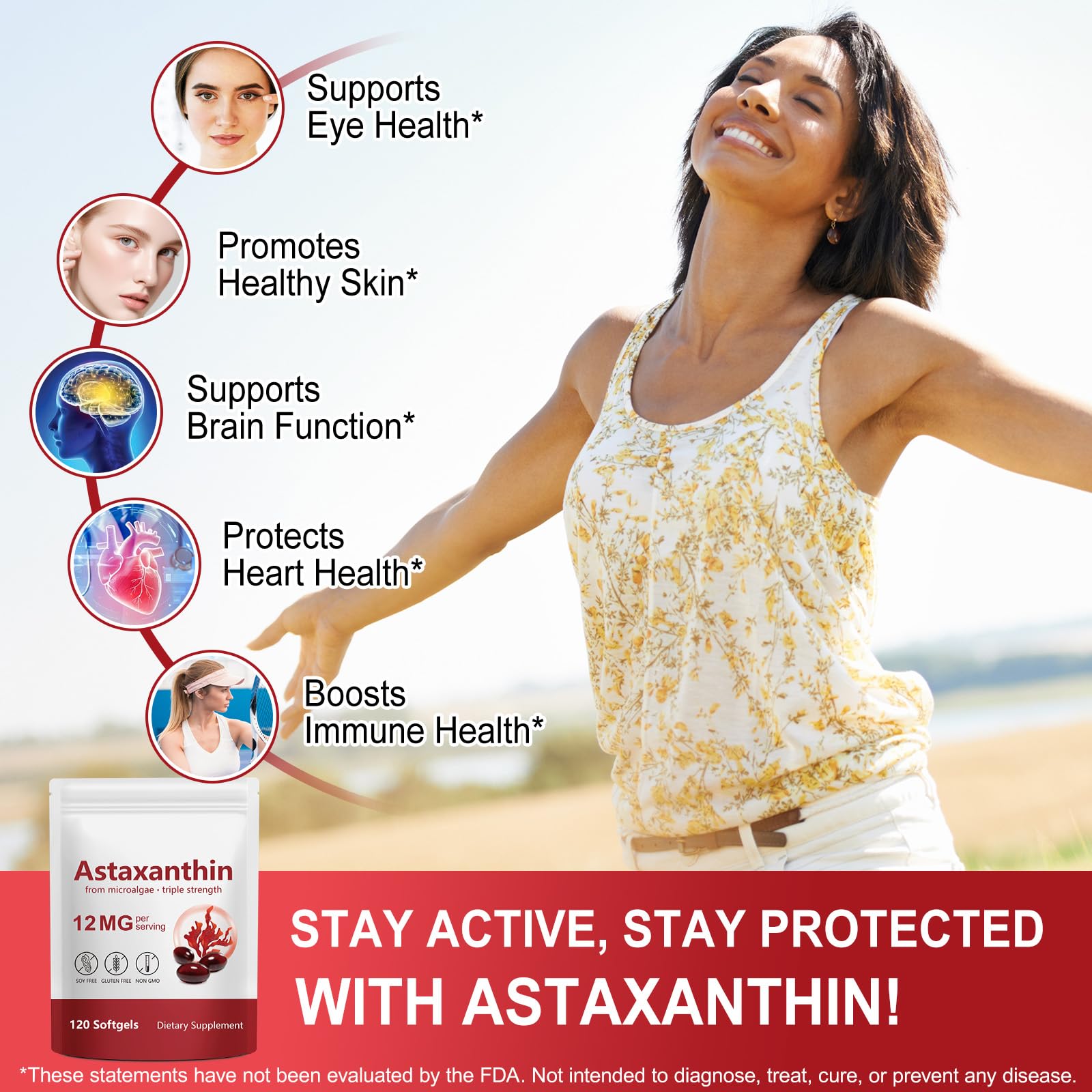 Daily wellness with ITSDAWN Astaxanthin