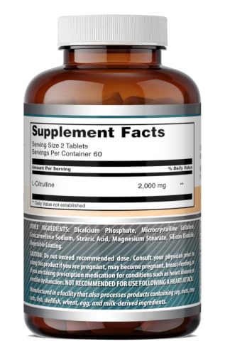 Daily wellness with L Citrulline tablets