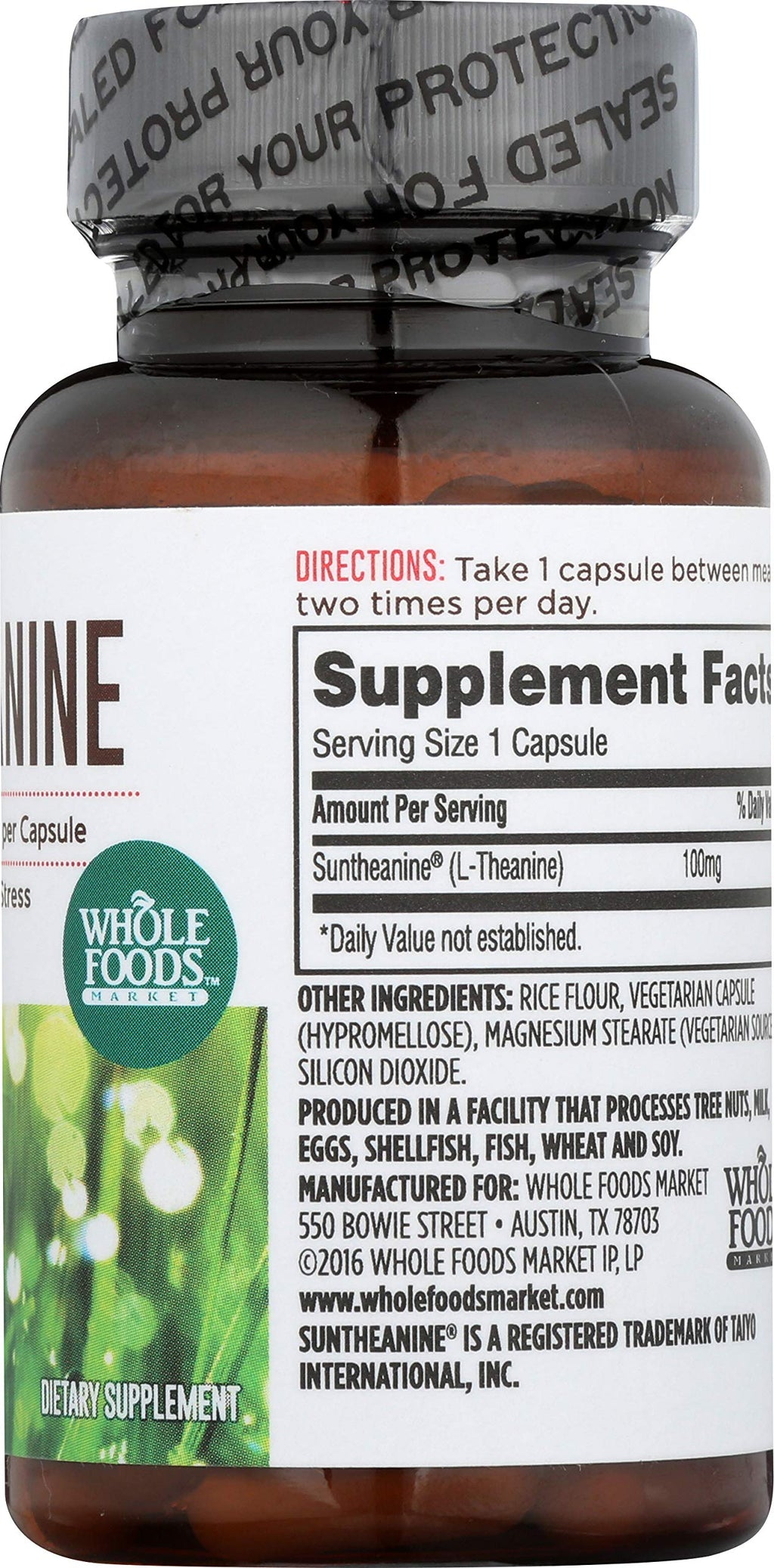 daily wellness with L-Theanine