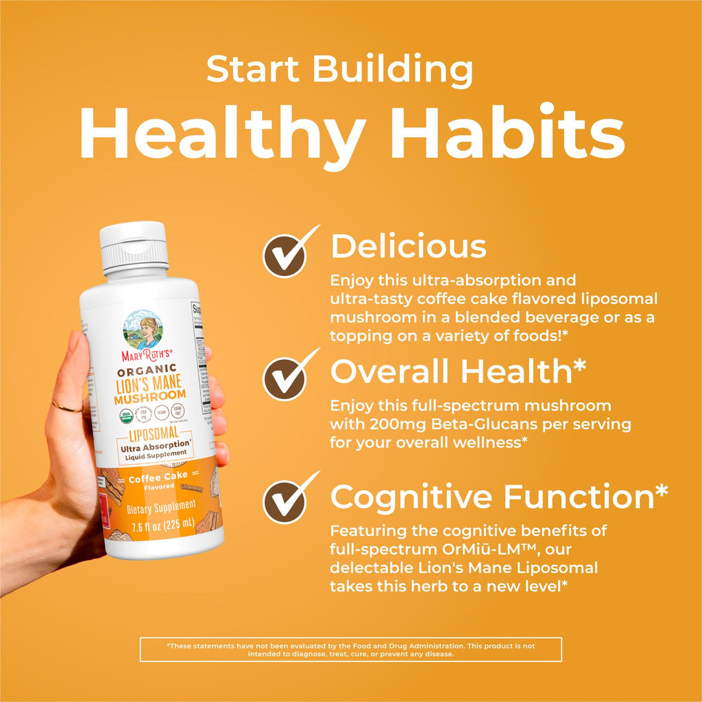 daily wellness with lion's mane mushrooms