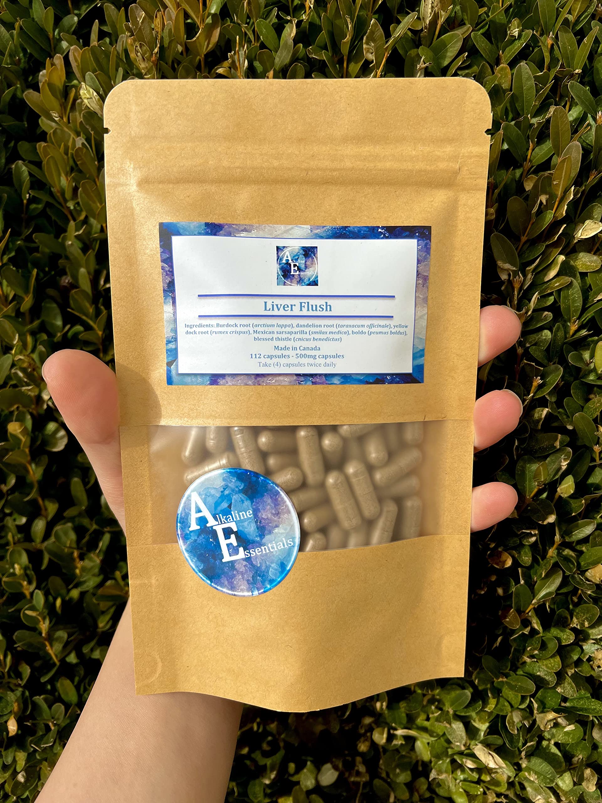 daily wellness with liver flush capsules