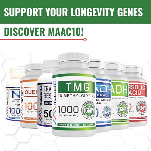 Daily wellness with MAAC10 TMG supplement