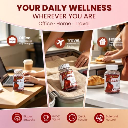 Daily wellness with Maca Plus gummies