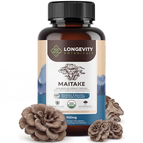 Daily wellness with maitake mushrooms