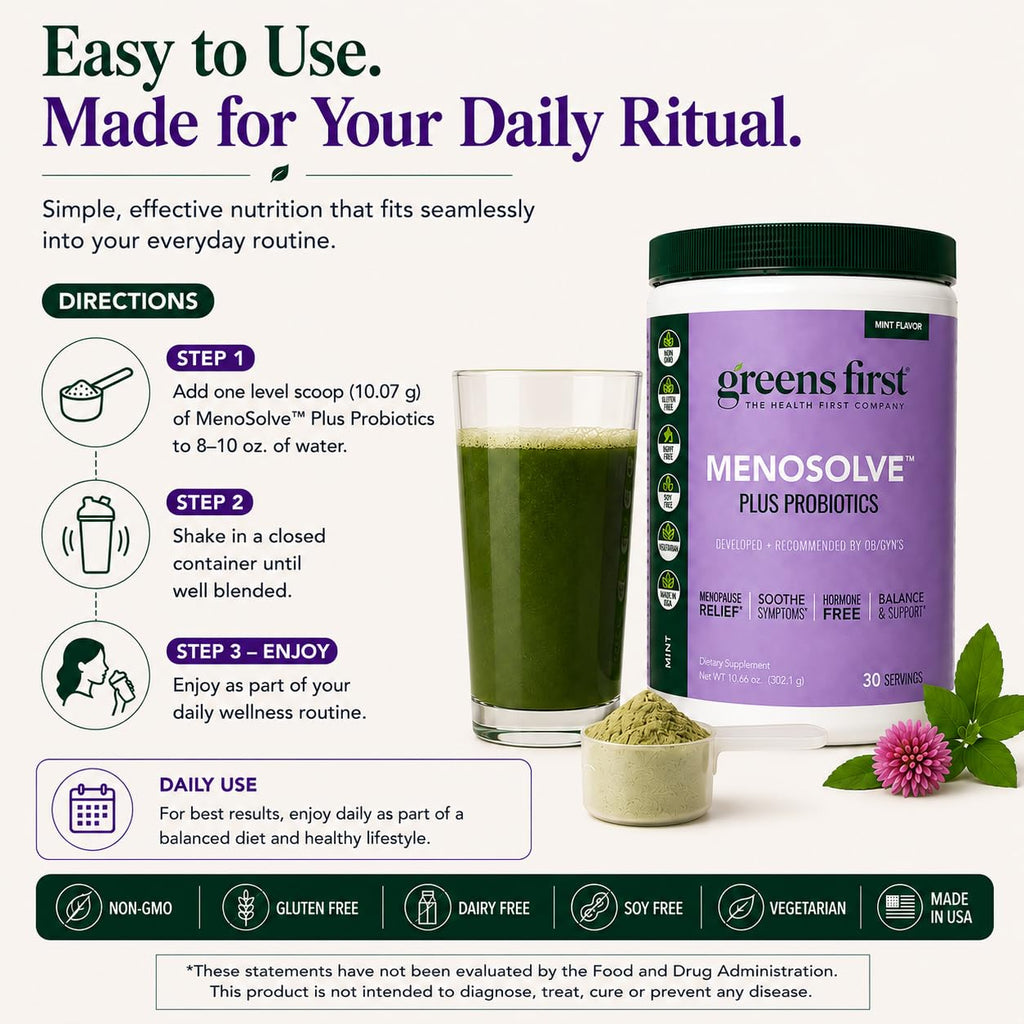 daily wellness with MenoSolve Plus