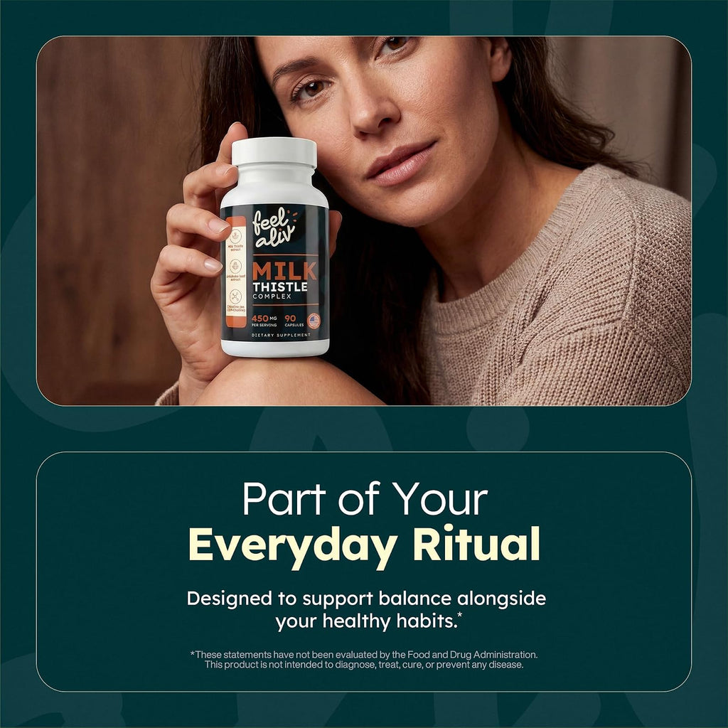 Daily wellness with Milk Thistle