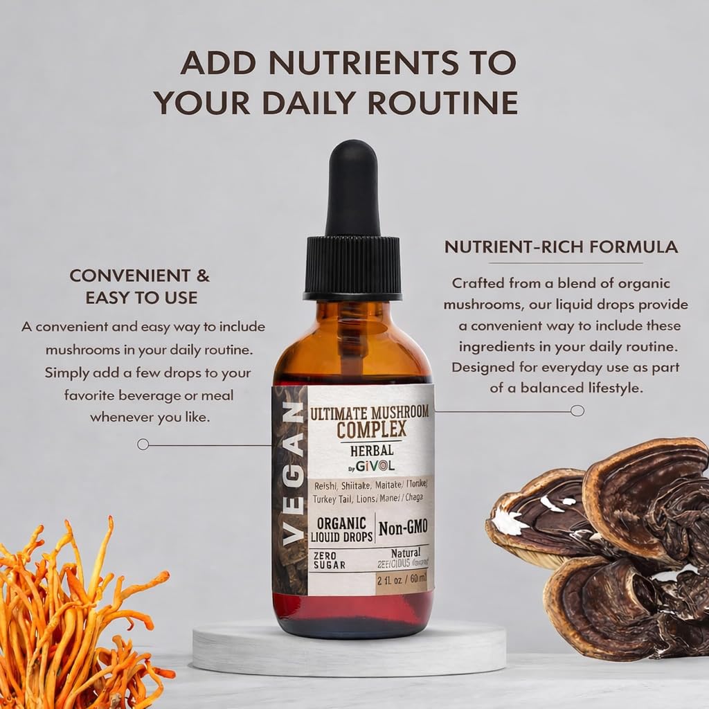 daily wellness with mushrooms