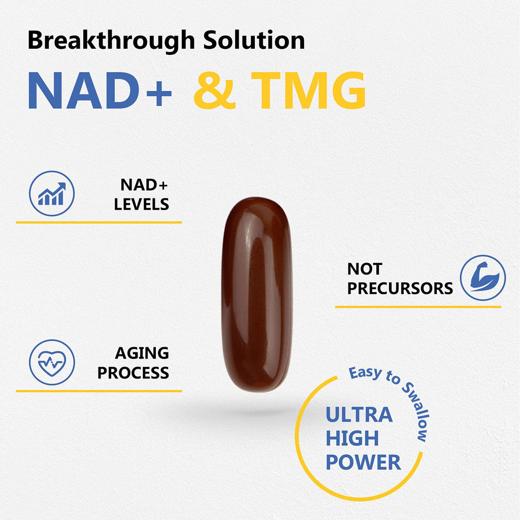 Daily wellness with NAD+ supplements