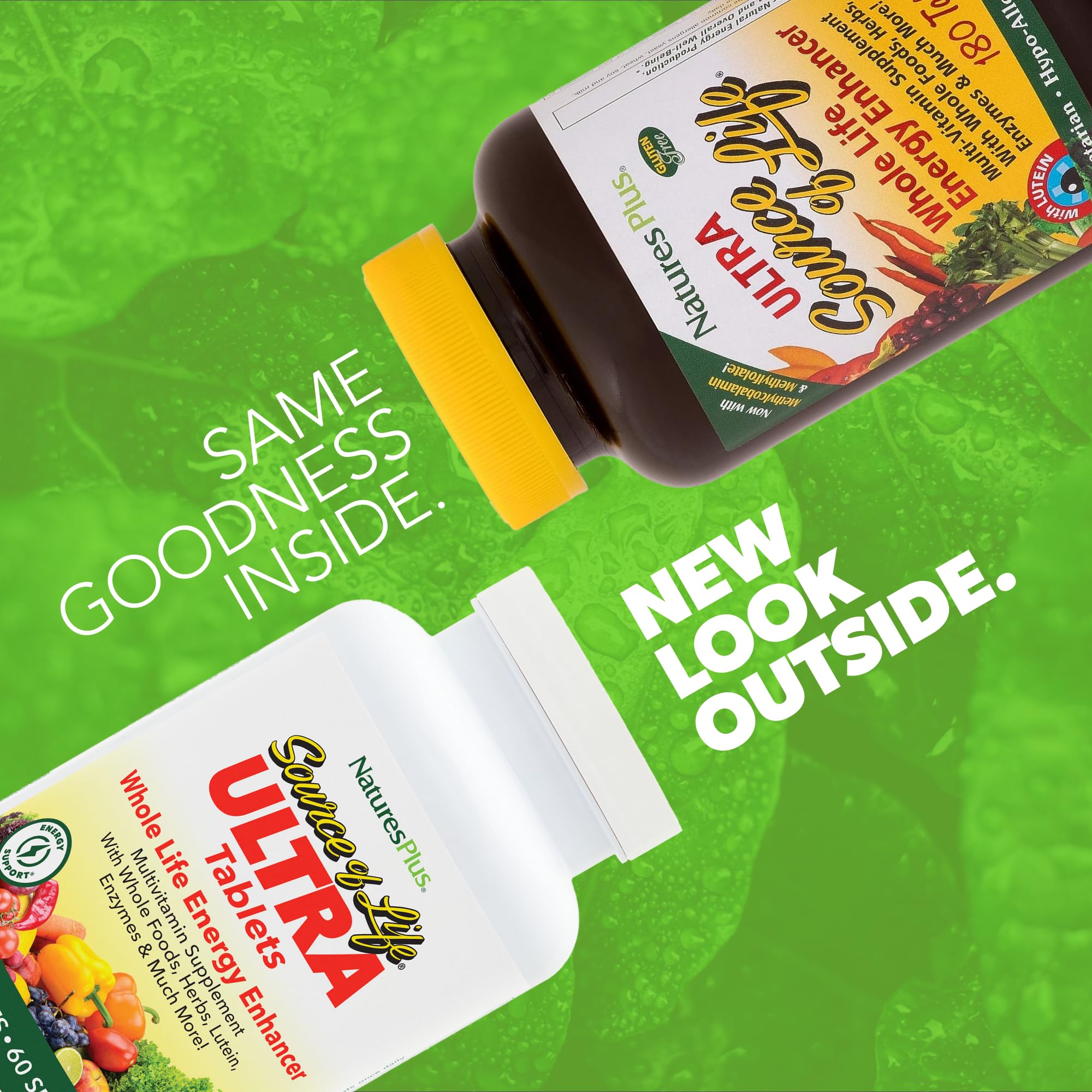 daily wellness with NaturesPlus vitamins