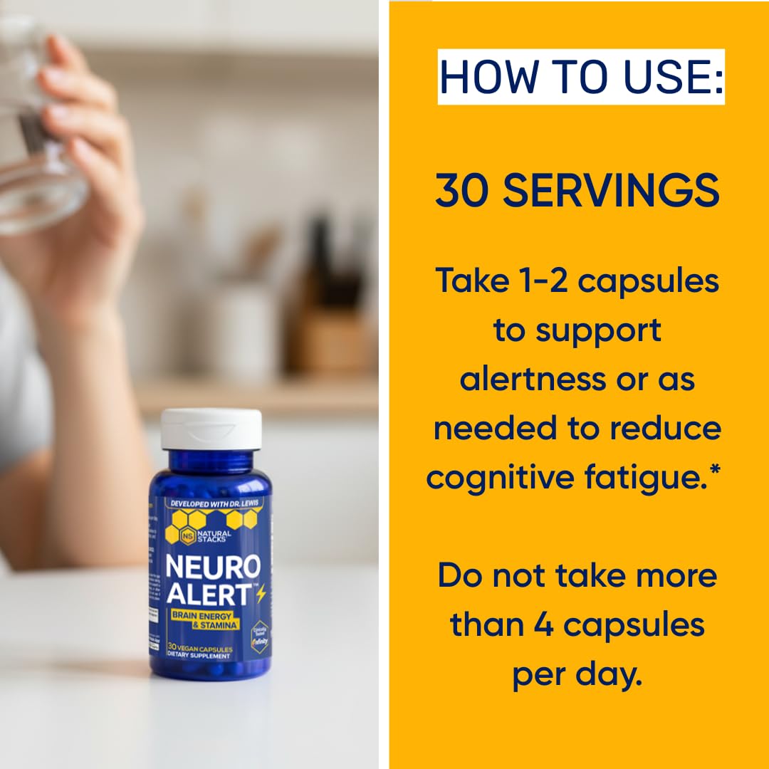 daily wellness with NeuroAlert vitamins