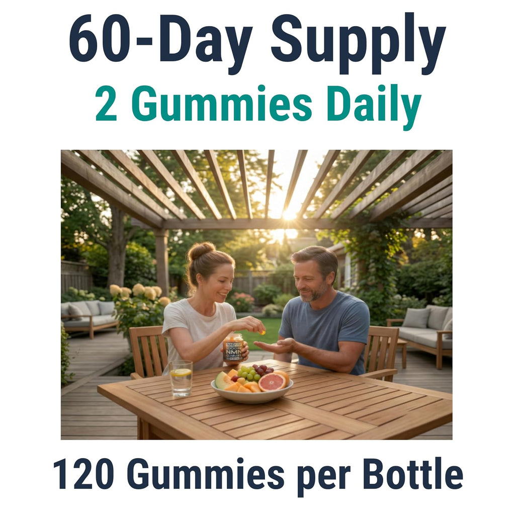 Daily wellness with NMN gummies