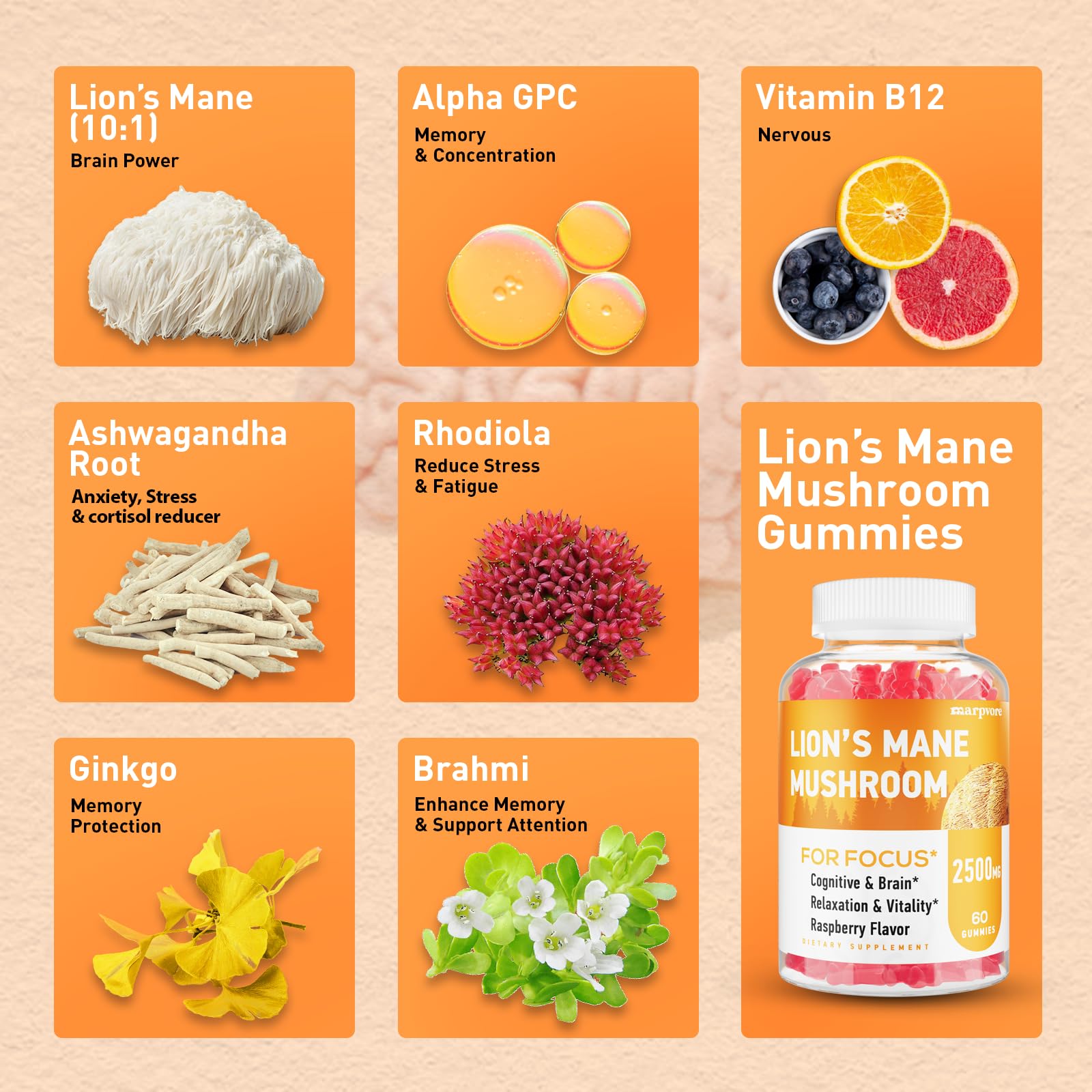 Daily wellness with organic mushroom supplements