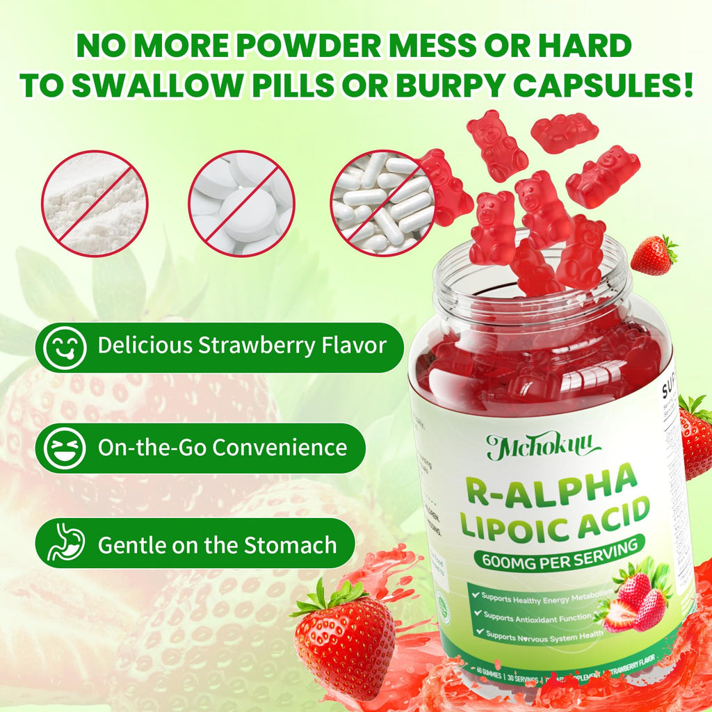 Daily wellness with R-Alpha Lipoic Acid