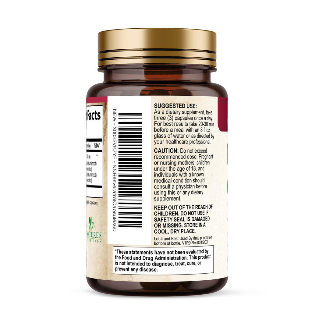 Daily wellness with Resveratrol capsules