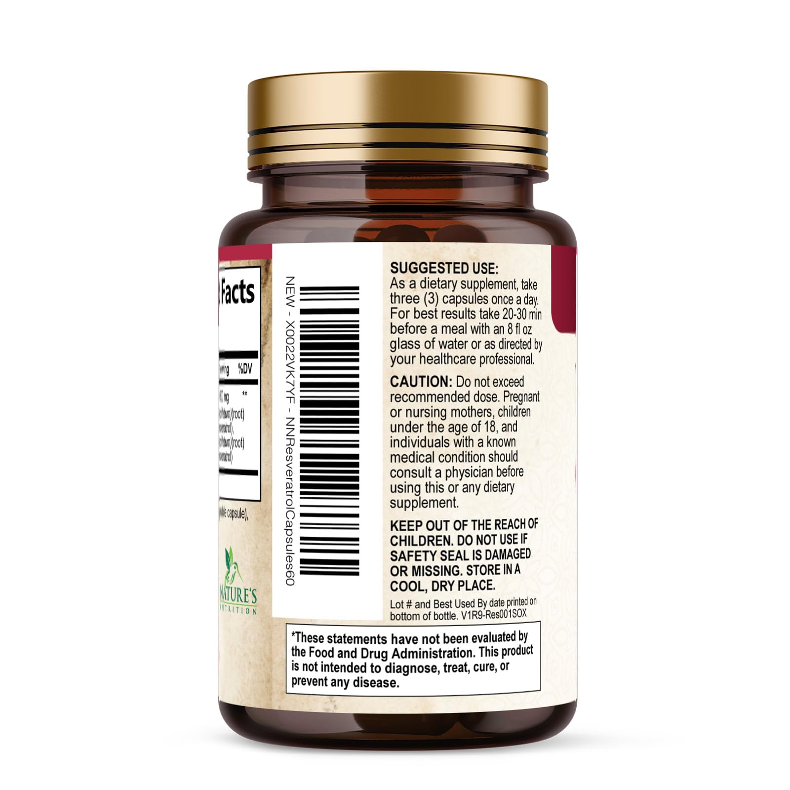 Daily wellness with Resveratrol capsules