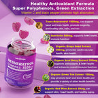 Daily wellness with Resveratrol gummies