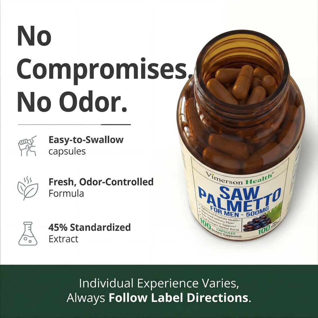 Daily wellness with Saw Palmetto