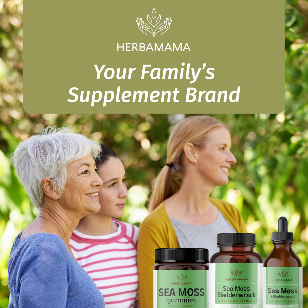 daily wellness with sea moss capsules
