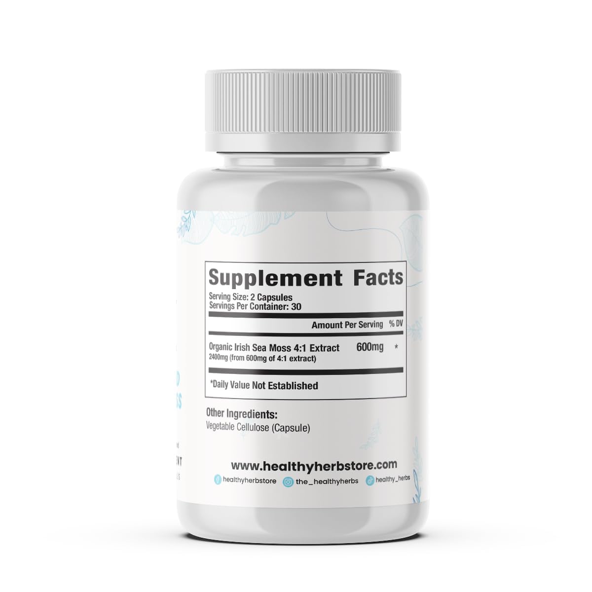 Daily wellness with sea moss