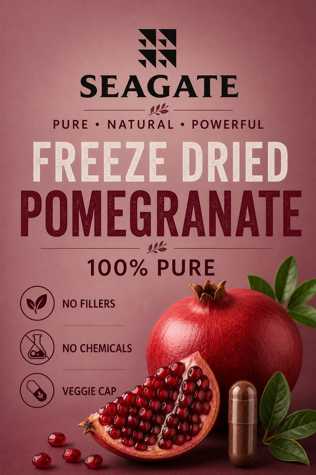 Daily wellness with Seagate Pomegranate