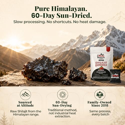 Daily wellness with Shilajit gummies
