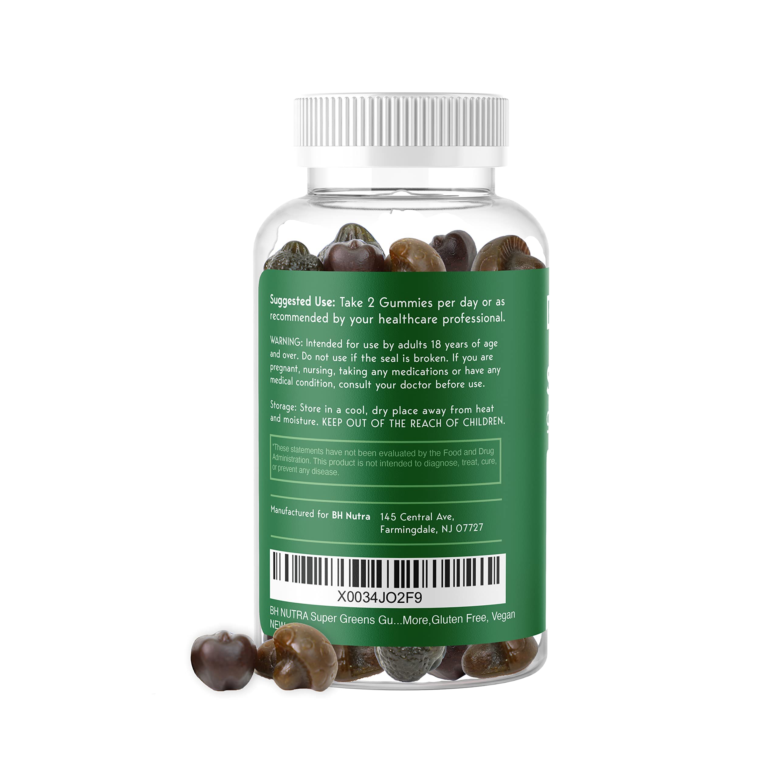 Daily wellness with Super Greens Gummies